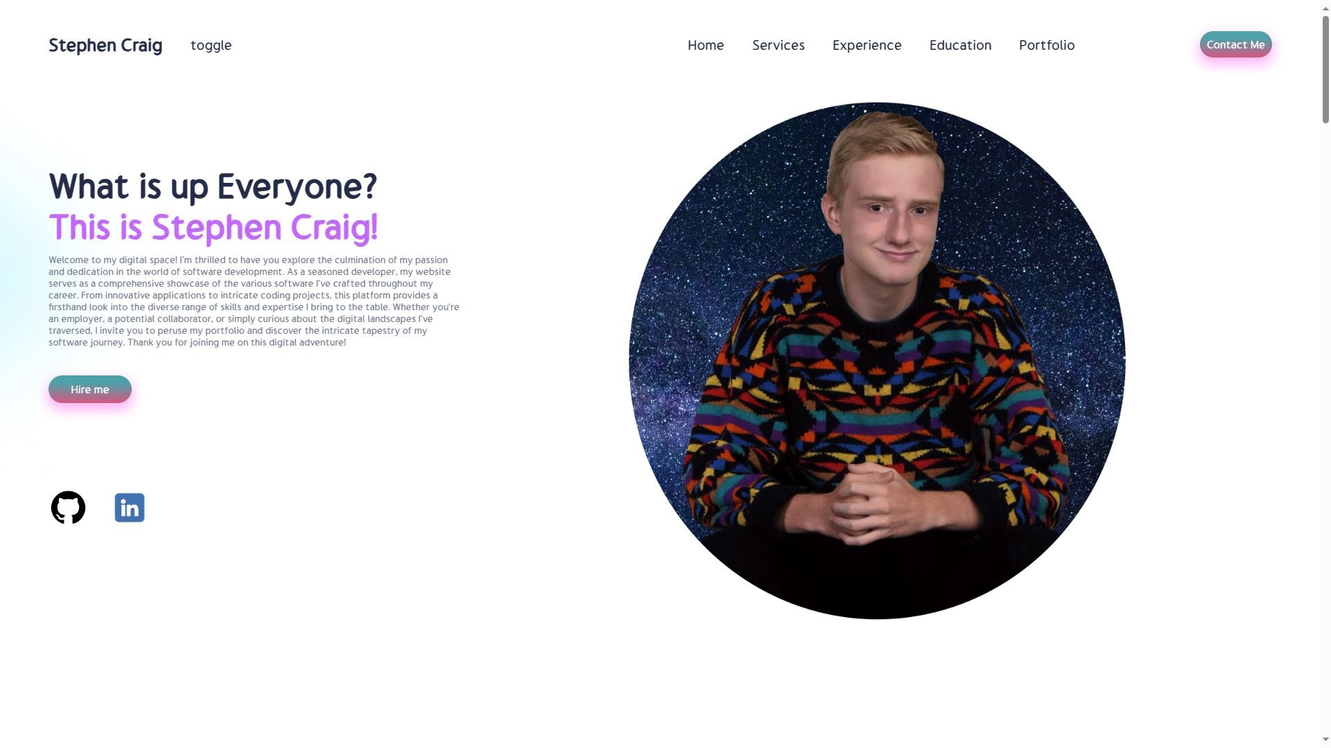 Stephen Craig's Website